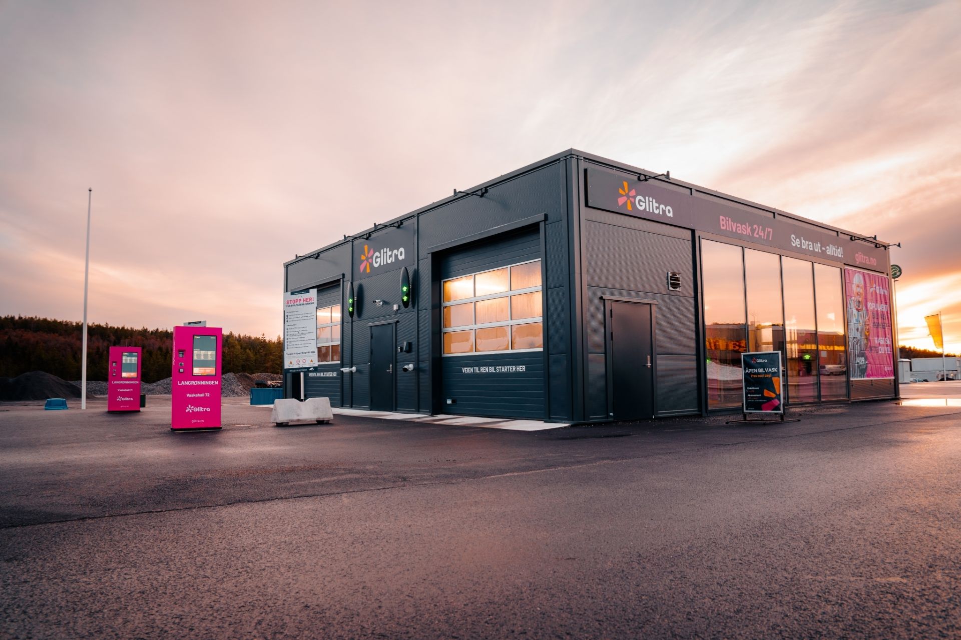 Glitra bilvask - markedets beste bilvaskabonnement