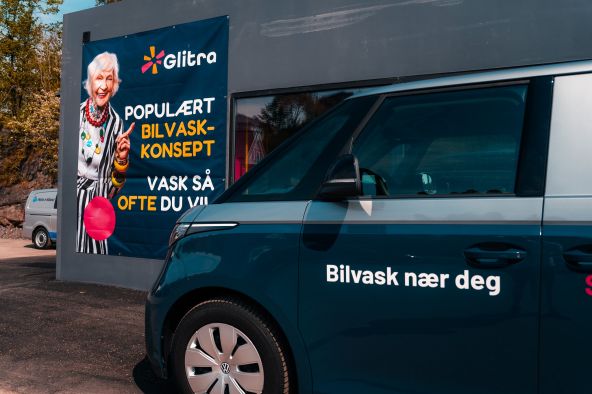 Glitra bilvask - markedets beste bedriftsavtale på bilvask